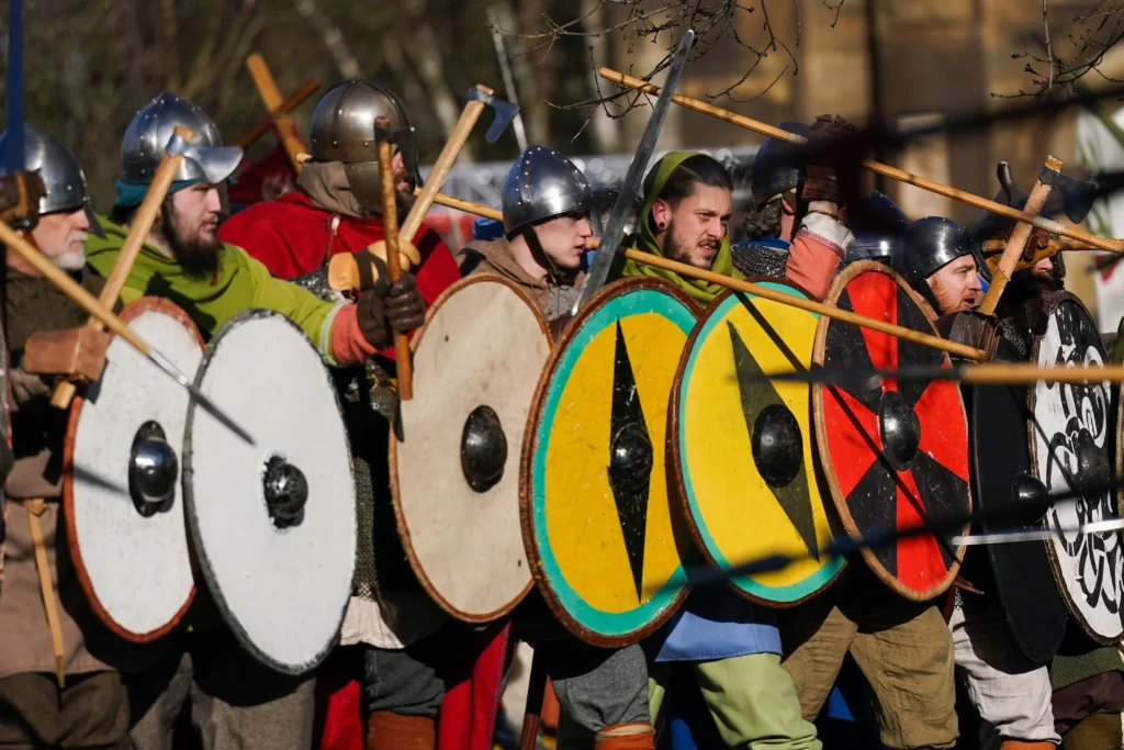 450 Vikings take over York in JORVIK Viking Festival's biggest day ...